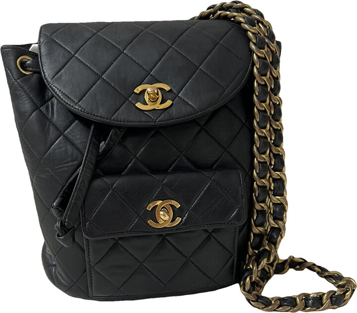 Chanel Duma leather backpack - ShopStyle