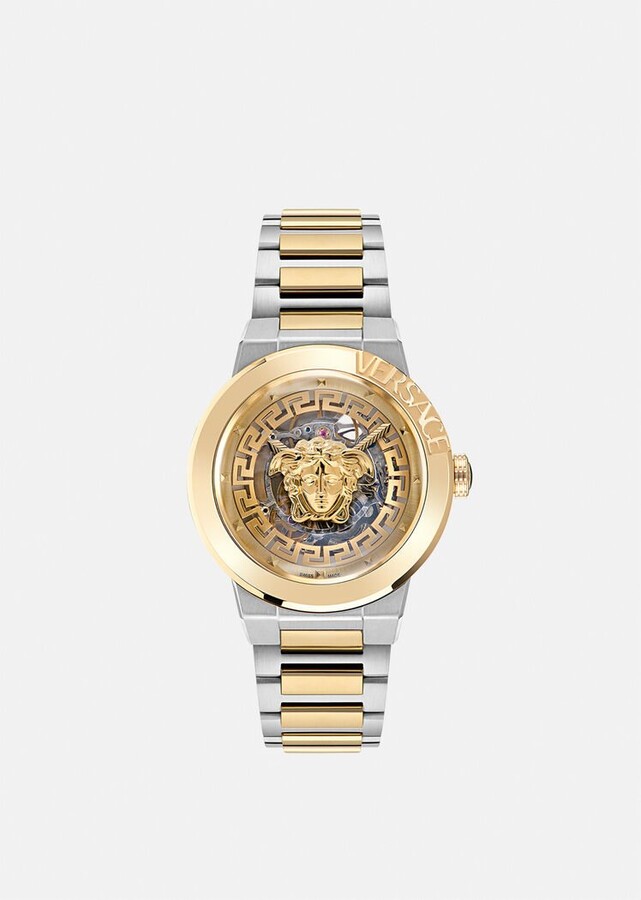 Versace Medusa Infinite Skeleton Watch - ShopStyle