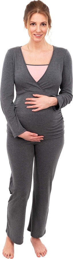 Herzmutter Nursing Pyjamas Summer - Extra Light Soft Material - Women's ...