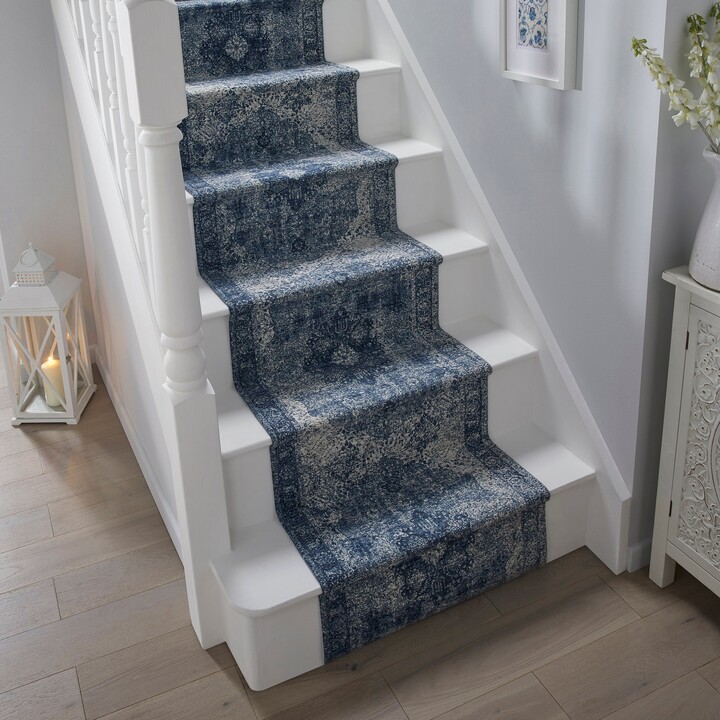 Dunelm Mila Stair Runner Blue - ShopStyle