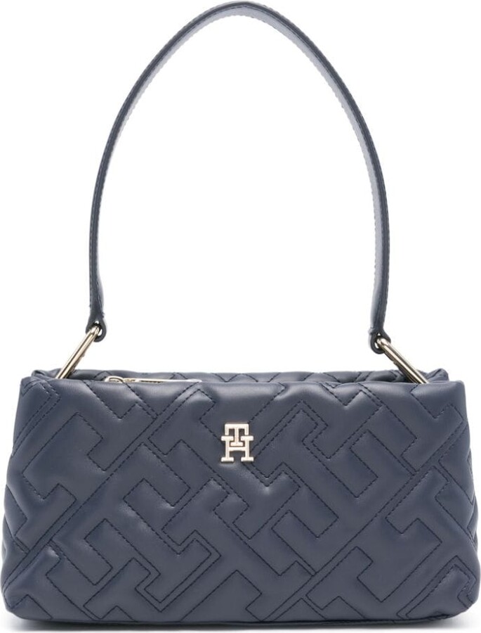 Tommy Hilfiger Logo-Embossed Faux-Leather Tote Bag - ShopStyle