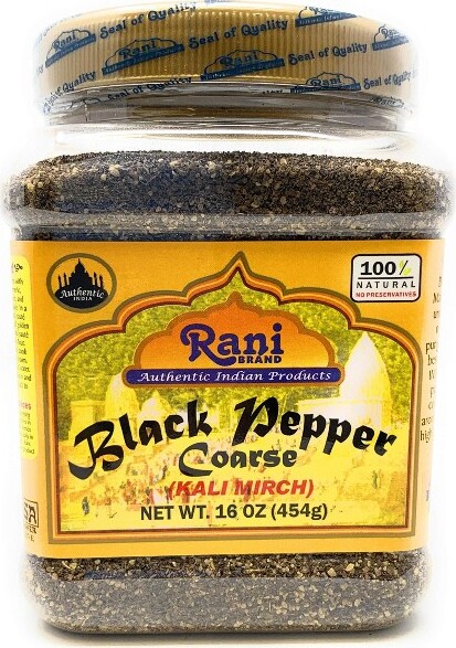 Rani Brand Authentic Indian Foods Black Pepper Coarse Ground (28 Mesh ...