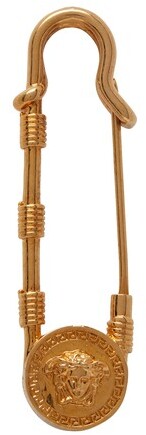Versace Safety Pin brooch - ShopStyle