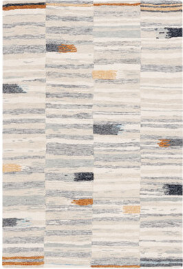 Union Rustic Kuljis Ebony Hand Tufted 85% Wool, 15% Cotton Abstract Rug ...