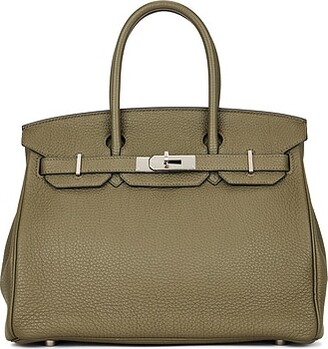 Hermes Birkin 30 Togo Bag in Green - ShopStyle