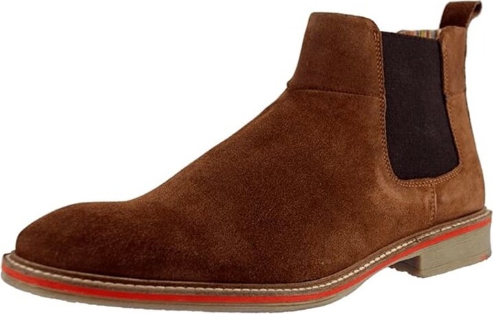 Roamers Mens Leather Gusset Boots - ShopStyle