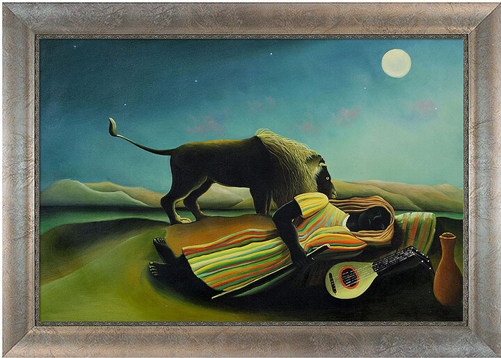 Overstock Art The Sleeping Gypsy By Henri Rousseau Oil Reproduction ...