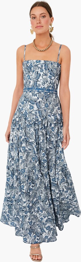 Agua by Agua Bendita Libelulas Noche Lima Maxi Dress - ShopStyle