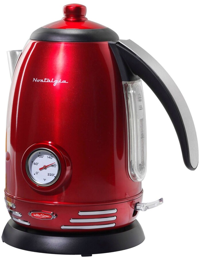 Nostalgia Retro Electric Water Kettle with Strix Thermostat - ShopStyle