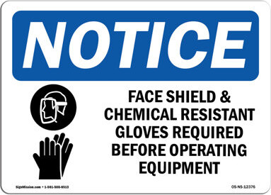 SignMission Notice Sign - ShopStyle Desks