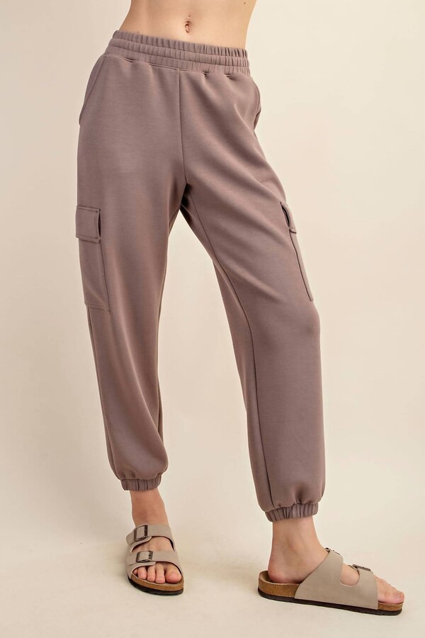 RAE MODE Lost In My Fairy Tale Scuba Cargo Joggers In Mocha - ShopStyle ...