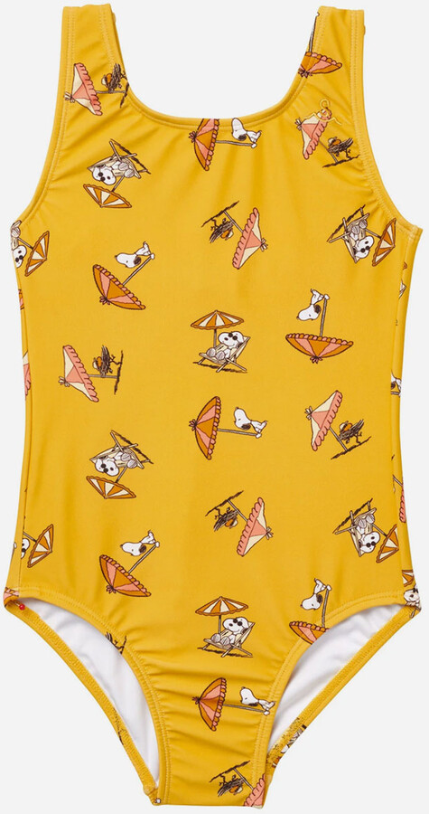 SEAESTA SURF x Peanuts® Snoopy Shade Girls One Piece Swimsuit - ShopStyle