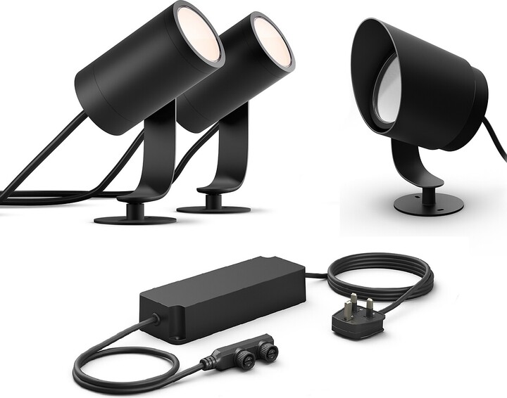 Philips Hue Lily Led Smart Double Pack & Lily Xl Extension Spotlight ...