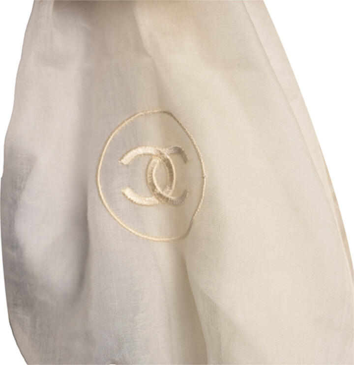Chanel Cashmere silk handkerchief - ShopStyle Scarves & Wraps
