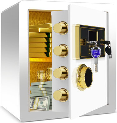 YITAHOME Digital Keypad Depository Safe with Dual-Lock Safe - ShopStyle ...