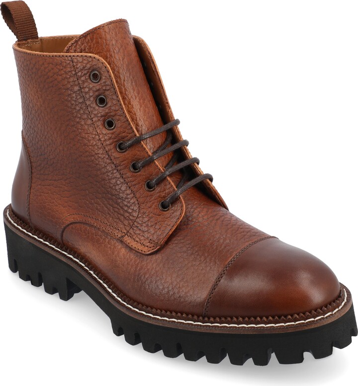 TAFT The Roma Boot in Brown - ShopStyle