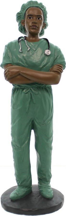 Positive Image Black Art 8.5" Male Scrub Nurse Hospital Tlc ...