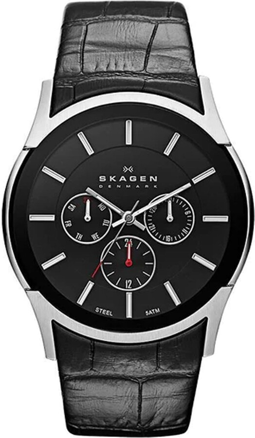 Skagen Men's Classic Black Dial Watch - ShopStyle