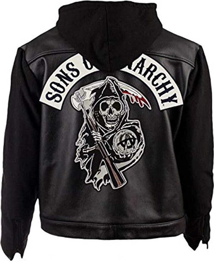 SPURZE Mens Sons of Anarchy SOA Jax Teller Charlie Hunnam Highway Biker ...