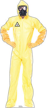 Advanced Graphics Hazmat Guy Cardboard Standup - ShopStyle