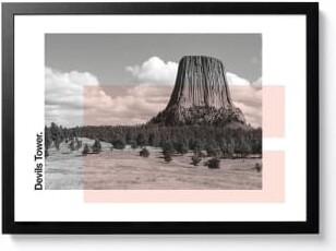 National Park Print Shop A4 Devils Tower d Print - ShopStyle Artwork