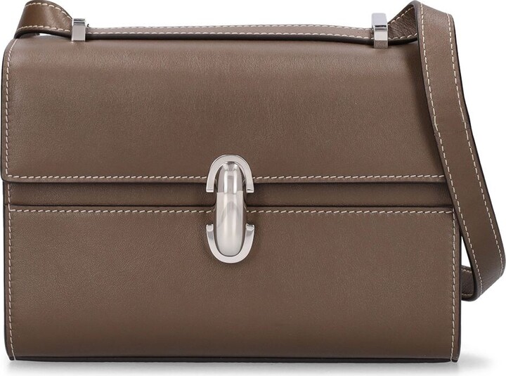 Savette The Symmetry 19 leather shoulder bag - ShopStyle