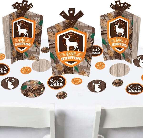 Big Dot of Happiness Gone Hunting - Deer Hunting Camo Baby Shower or ...