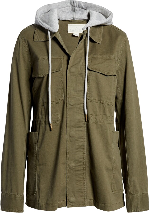 Caslon Hooded Utility Jacket - ShopStyle