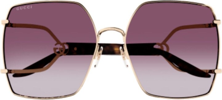 Gucci Eyewear Square Frame Sunglasses - ShopStyle