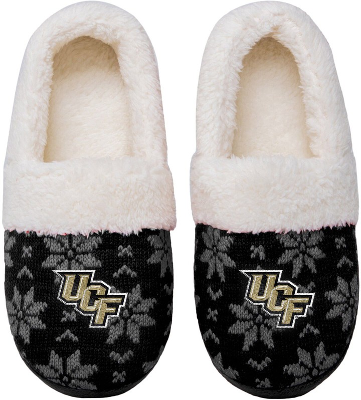 Women's UCF Knights Ugly Knit Moccasin Slippers - ShopStyle