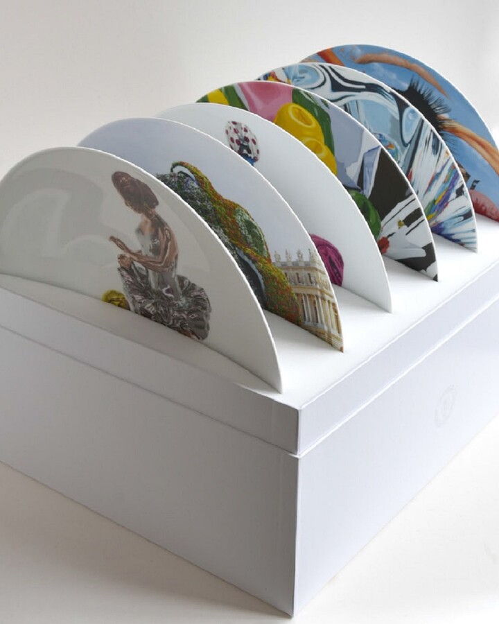 Jeff Koons X Bernardaud Set of 6 Commemorative Plates - ShopStyle ...