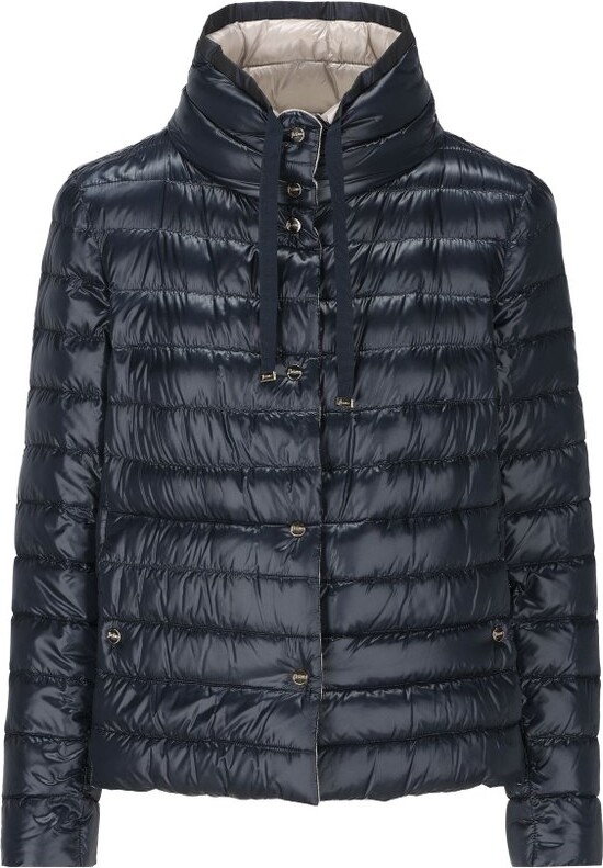 Herno Funnel Neck Reversible Puffer Jacket - ShopStyle