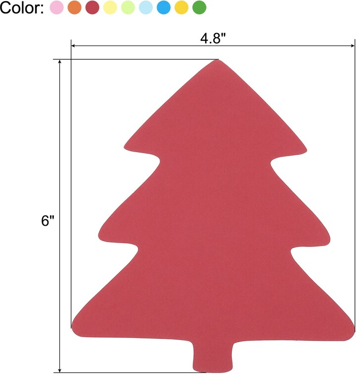 Unique Bargains Tree Cutouts, Paper Trees, Colorful Tree Cutout ...