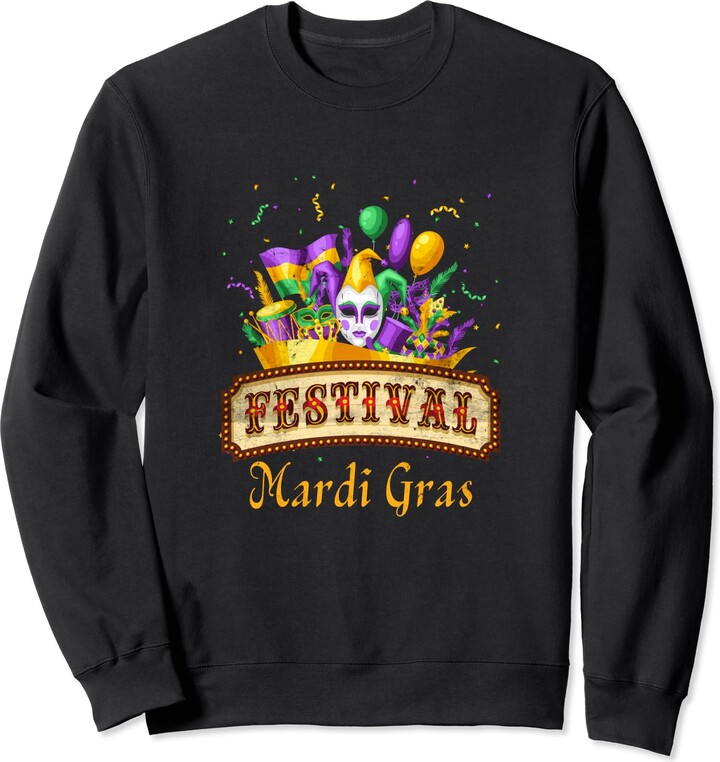Mardi Gras Masquerade Apparel Mardi Gras Festival Carnival Masquerade ...