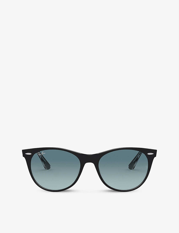 Ray-Ban RB2185 Wayfarer II Classic acetate phantos-frame sunglasses ...