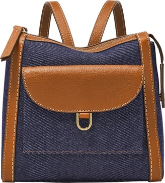 Fossil Parker Denim Backpack - ShopStyle