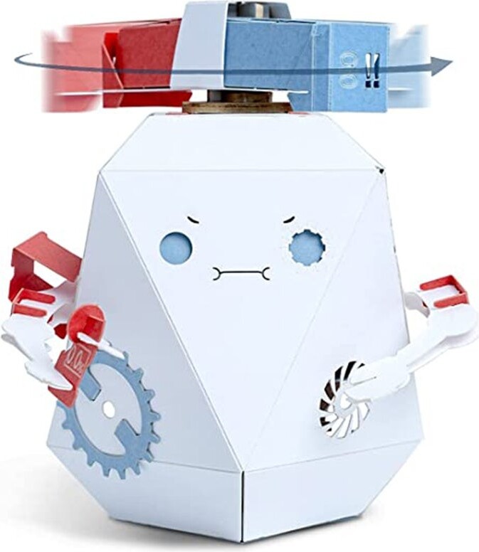 HSI ROBOTRY Moving Paper Robots Making Kit, Poli | Bevel Gear - Learn ...