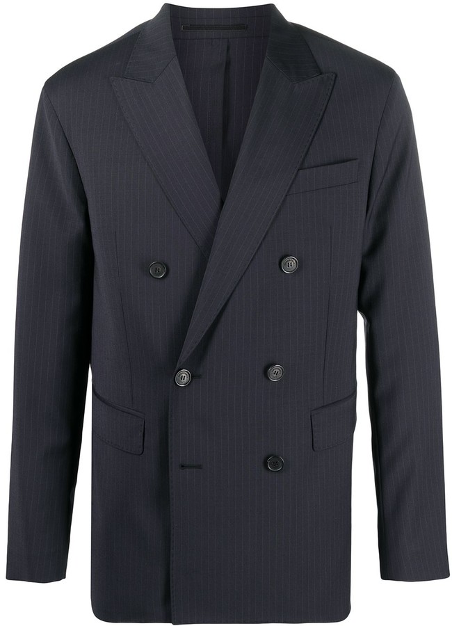 DSQUARED2 Pinstripe Double-Breasted Jacket - ShopStyle Sport Coats ...