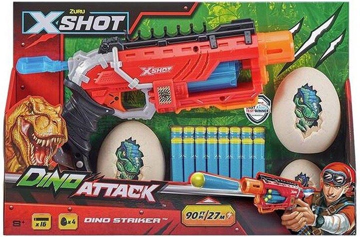 X-Shot Dino Attack Dino Striker Foam Blaster - ShopStyle Toys