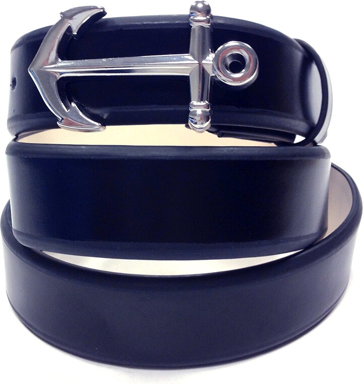 NORTH POLE Men's sailor belt NP177 with anchor buckle - ShopStyle