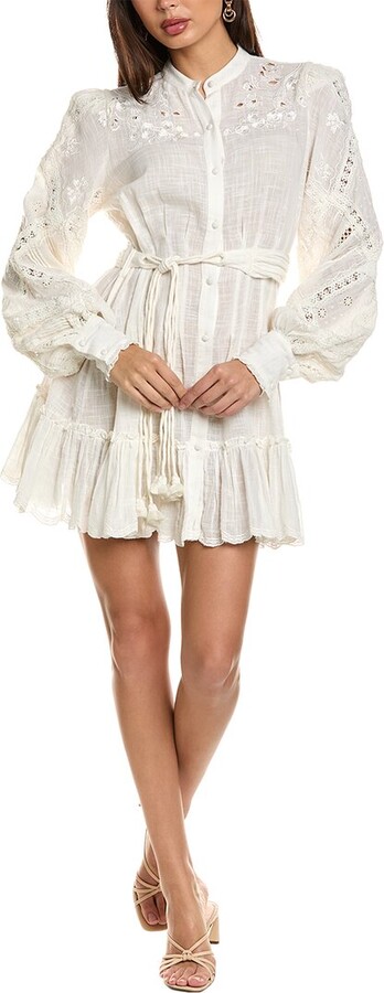 HEMANT AND NANDITA Belted Dress - ShopStyle Jumpsuits & Rompers