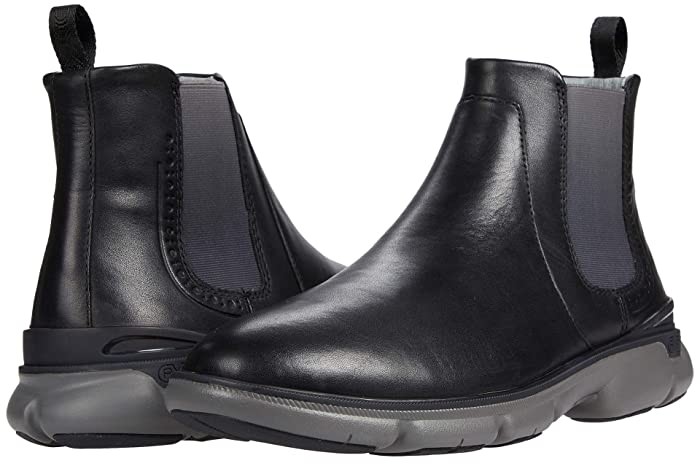 Johnston & Murphy Waterproof XC4(r) Tanner Chelsea (Black Full Grain ...