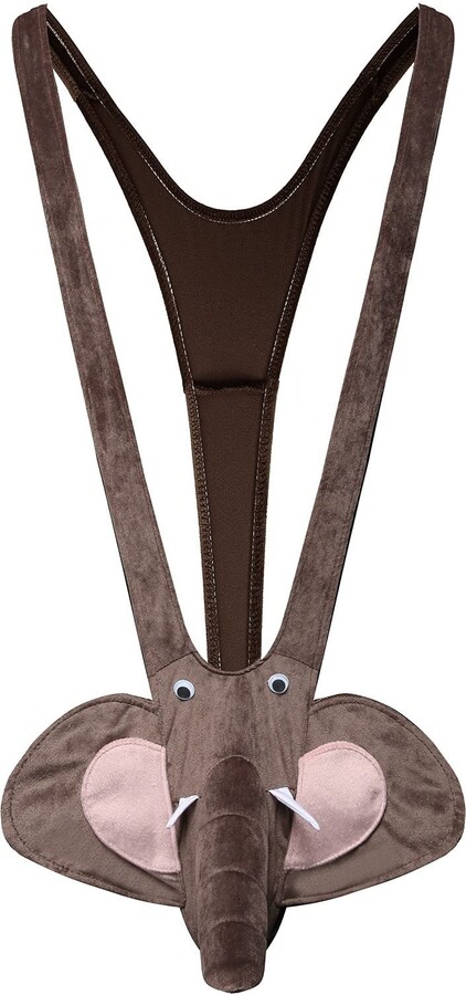 MILAX Men Swimwear Thong V-String Underwear Leotard Mankini Jumpsuit ...