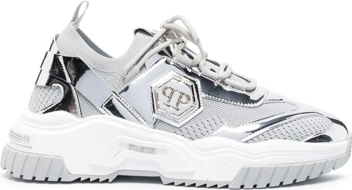 Philipp Plein Predator low-top sneakers - ShopStyle