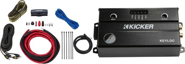 Kicker 47KEYLOC Key Series Smart Powered Line-Out Converter & 47VK6 ...