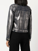 Madison.Maison Metallic Denim Jacket - ShopStyle