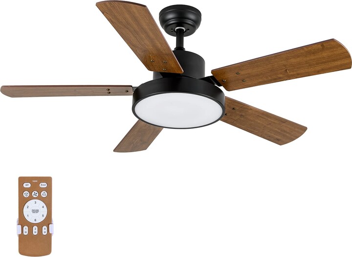 Simple Deluxe 44" Ceiling Fans with Lights and Remote - ShopStyle