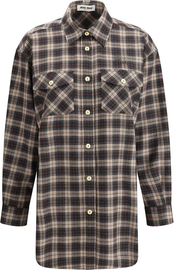 Miu Miu Shirts - ShopStyle Tops