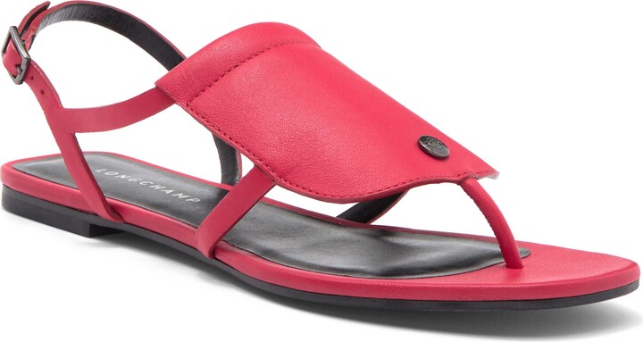 Longchamp Shield Sandal - ShopStyle