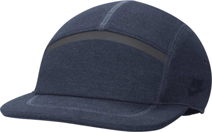 Nike Unisex Fly Unstructured Tech Fleece Cap in Blue - ShopStyle Hats